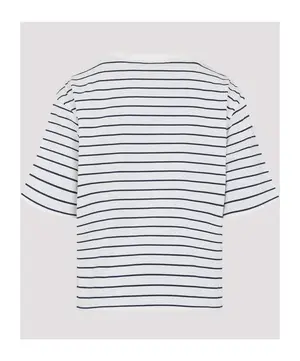 Miu Miu Striped Short-sleeved T-shirt