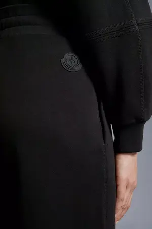Moncler Logo Patch Track Pants - Black
