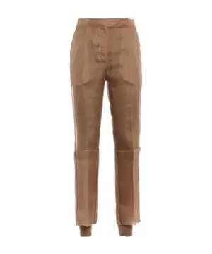 Max Mara Opale Logo Casual Pants