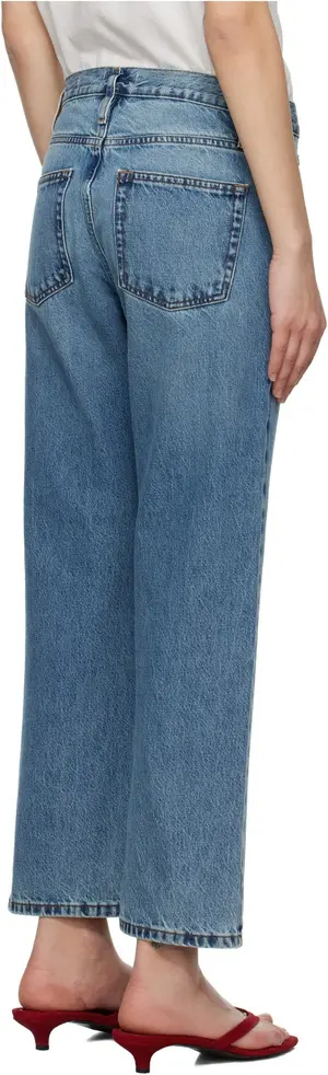FRAME The Hang Mid Rise Jeans - Seattle