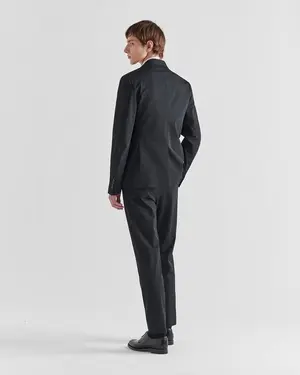 Prada Single Breasted Tailored Suit - Black