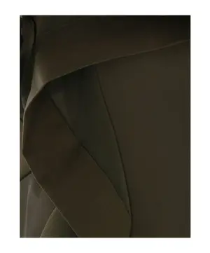 Sacai Sleeveless Ruffled Maxi Dress - No
