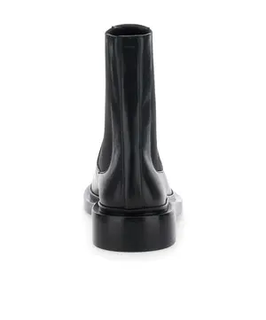 JIL SANDER Round Toe Ankle Boots