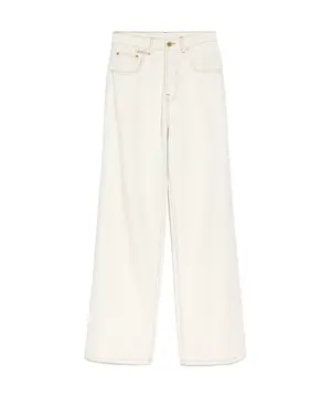 Jacquemus Contrast Stitching Jeans For Women