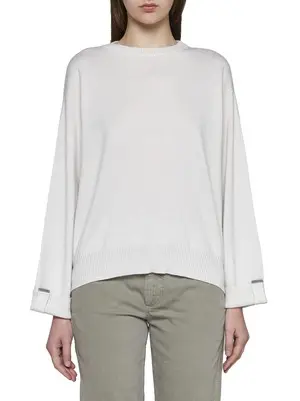 Brunello Cucinelli Crewneck Knitted Jumper