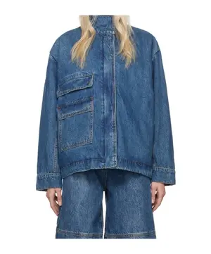 Co Denim Bomber Jacket
