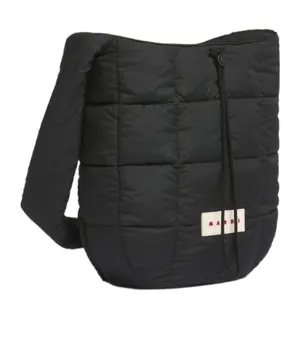 Marni Quilted Drawstring Shoulder Bag