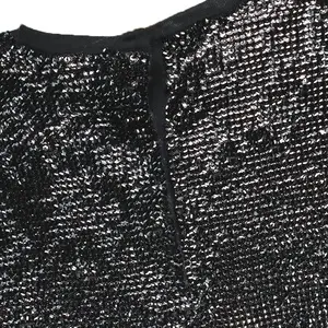 Max Mara Sequin Embellished Crewneck Top