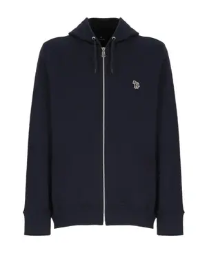 Paul Smith Zebra Patch Zipped Hoodie