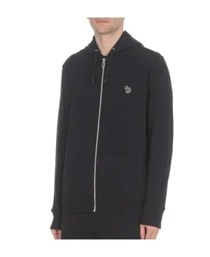 Paul Smith Zebra Patch Zipped Hoodie