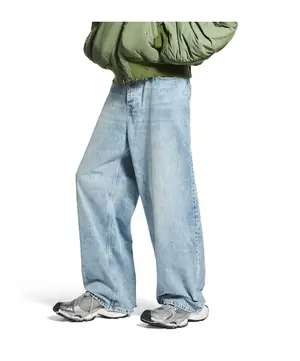 Balenciaga Baggy Denim Jeans - Light Blue