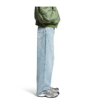 Balenciaga Baggy Denim Jeans - Light Blue