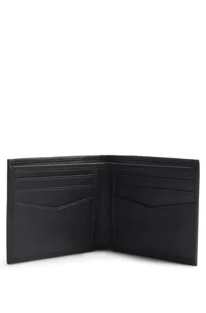 Hugo Boss Logo Lettering Card Holder - Black