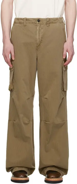 Our Legacy Mount Cargo Wide-leg Pants - Gray