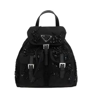 Prada Embellished Backpack