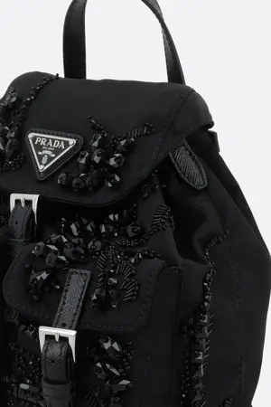 Prada Embellished Backpack