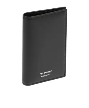 FERRAGAMO Logo Card Bag - Black
