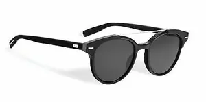 Dior Round Frame Sunglasses - Black