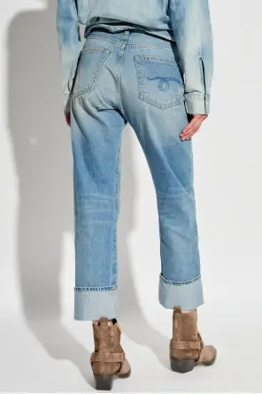 R13 Folded-edge Jeans