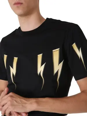 Neil Barrett Thunderbolt Printed T-shirt