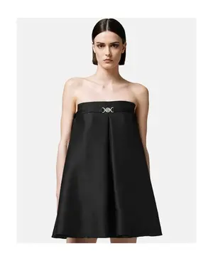 Versace A-line Bustier Mini Dress