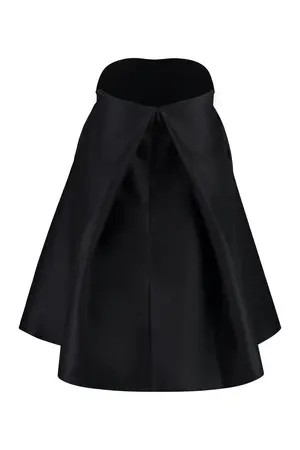 Versace A-line Bustier Mini Dress