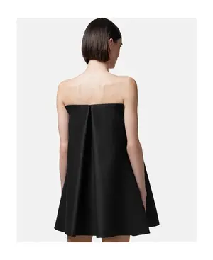 Versace A-line Bustier Mini Dress