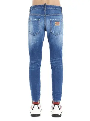 Dsquared2 Logo Label Jeans