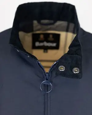 Barbour Zip-up Bomber Jacket - Blue