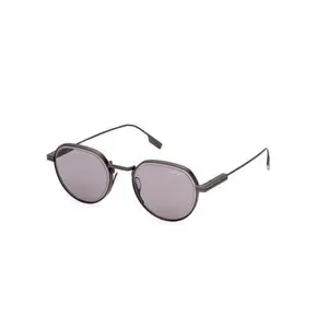 Zegna Round Frame Sunglasses