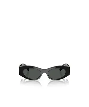 Versace Medusa Head-plaque Sunglasses - Black