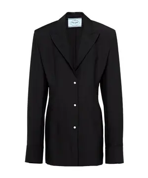 Prada Cuffed Blazers For Women