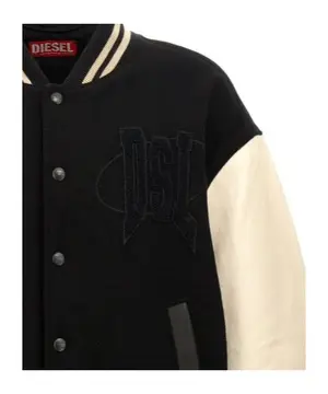 DIESEL® L-nyman Panelled Bomber Jacket