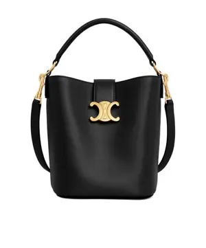 Celine Small Bucket Louise Bag - Black