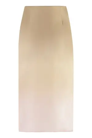 Prada Tie-dye Midi Skirt
