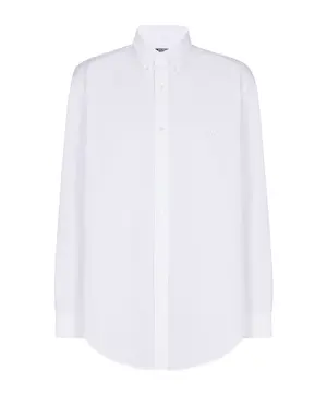 Balmain Cotton Poplin Shirt - White