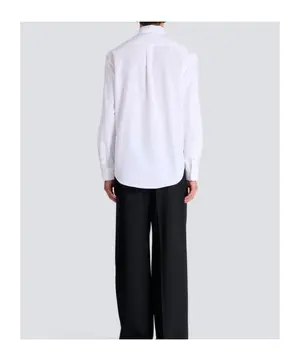 Balmain Cotton Poplin Shirt - White