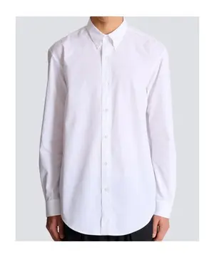 Balmain Cotton Poplin Shirt - White
