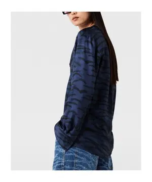Stella McCartney Animal Print Button-up Shirt