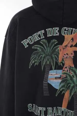 Rhude Logo-print Long-sleeve Hoodie