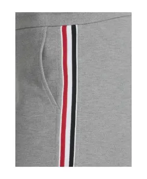 Thom Browne Drawstring Shorts With Rwb Stripes