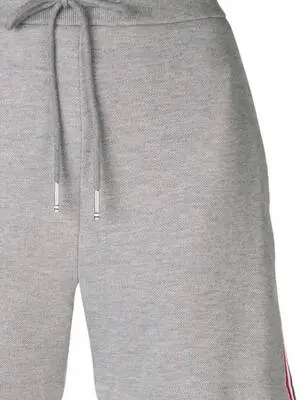 Thom Browne Drawstring Shorts With Rwb Stripes