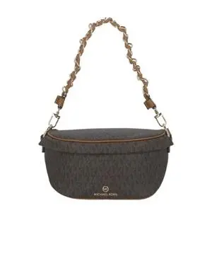 Michael Kors Logo Plaque Belt Bag
