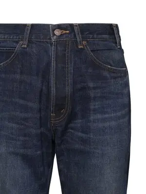 Celine Kurt Jeans In Dark Stone Wash Denim