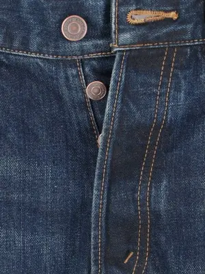Celine Kurt Jeans In Dark Stone Wash Denim