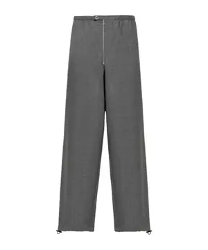 Prada Wide-leg Tailored Trousers