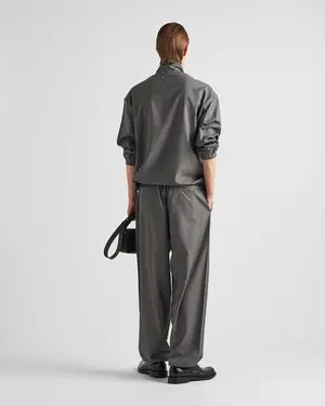 Prada Wide-leg Tailored Trousers