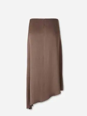 Peserico Asymmetrical Midi Skirt