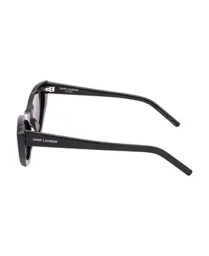 Saint Laurent Cat-eye Sunglasses With Logo Detail - Nude