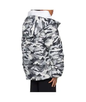 The North Face Hooded Down Jacket With Camouflage Print